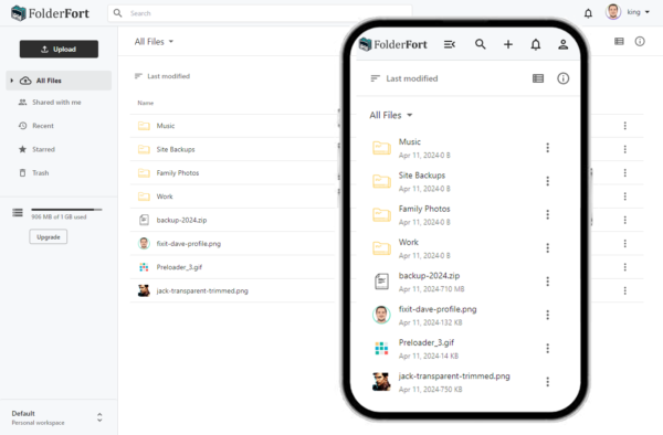Features – Folder Fort