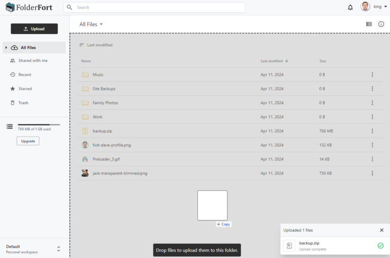 Features – Folder Fort